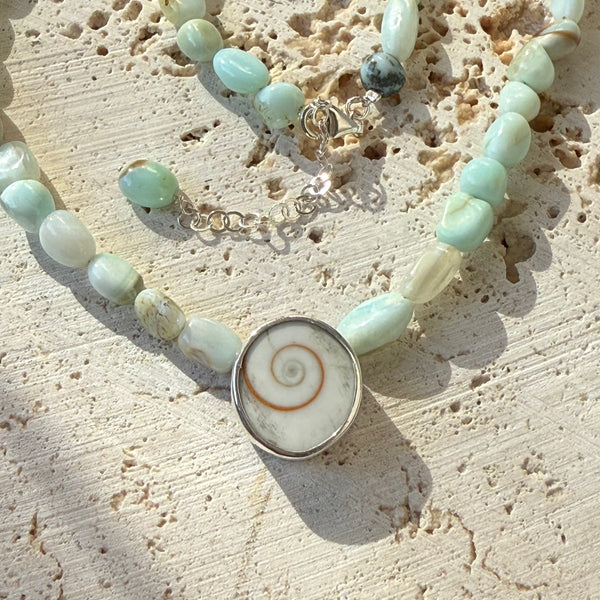 Eye of Santa Lucia necklace - Lisa Carney Design